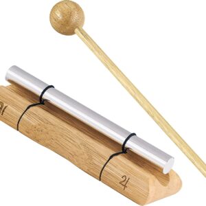 Energy Chime with Mallet For Meditation, Sound Healing, Yoga and Classrooms — Long Resonance Pure Tone