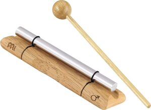 energy chime with mallet for meditation, sound healing, yoga and classrooms — long resonance pure tone