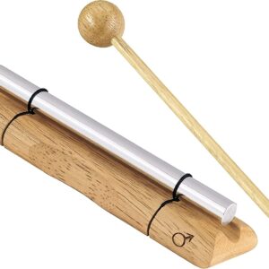 Energy Chime with Mallet For Meditation, Sound Healing, Yoga and Classrooms — Long Resonance Pure Tone