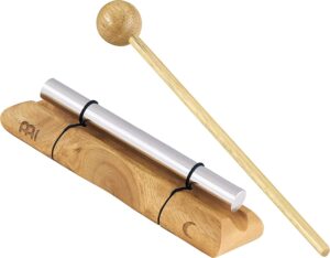 energy chime with mallet for meditation, sound healing, yoga and classrooms — long resonance pure tone