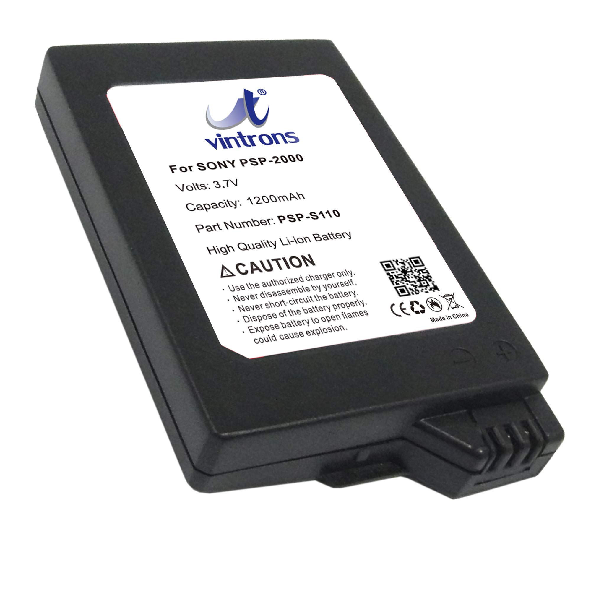 VINTRONS PSP-S110 Replacement Battery for Sony PSP-3004