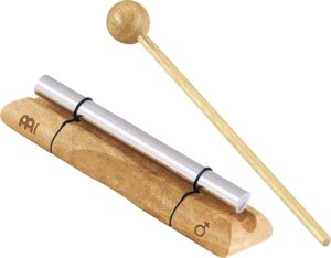 energy chime with mallet for meditation, sound healing, yoga and classrooms — long resonance pure tone