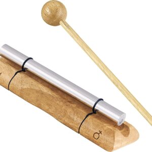 Energy Chime with Mallet For Meditation, Sound Healing, Yoga and Classrooms — Long Resonance Pure Tone