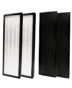 nispira true hepa filter b flt4825 replacement for germguardian air purifier ac4825 ac4825e ac4825dl ac4825dlx ac4850pt ac4900ca ac4900ca ac4850pt ac4820 pure guardian ap2200ca black decker, 2 pks