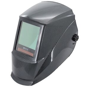 antra true color auto darkening welding helmet - large window 13.5 sqi, wide variable shade 4/5-13, low tig amp rating 2a - precision protection for welding excellence