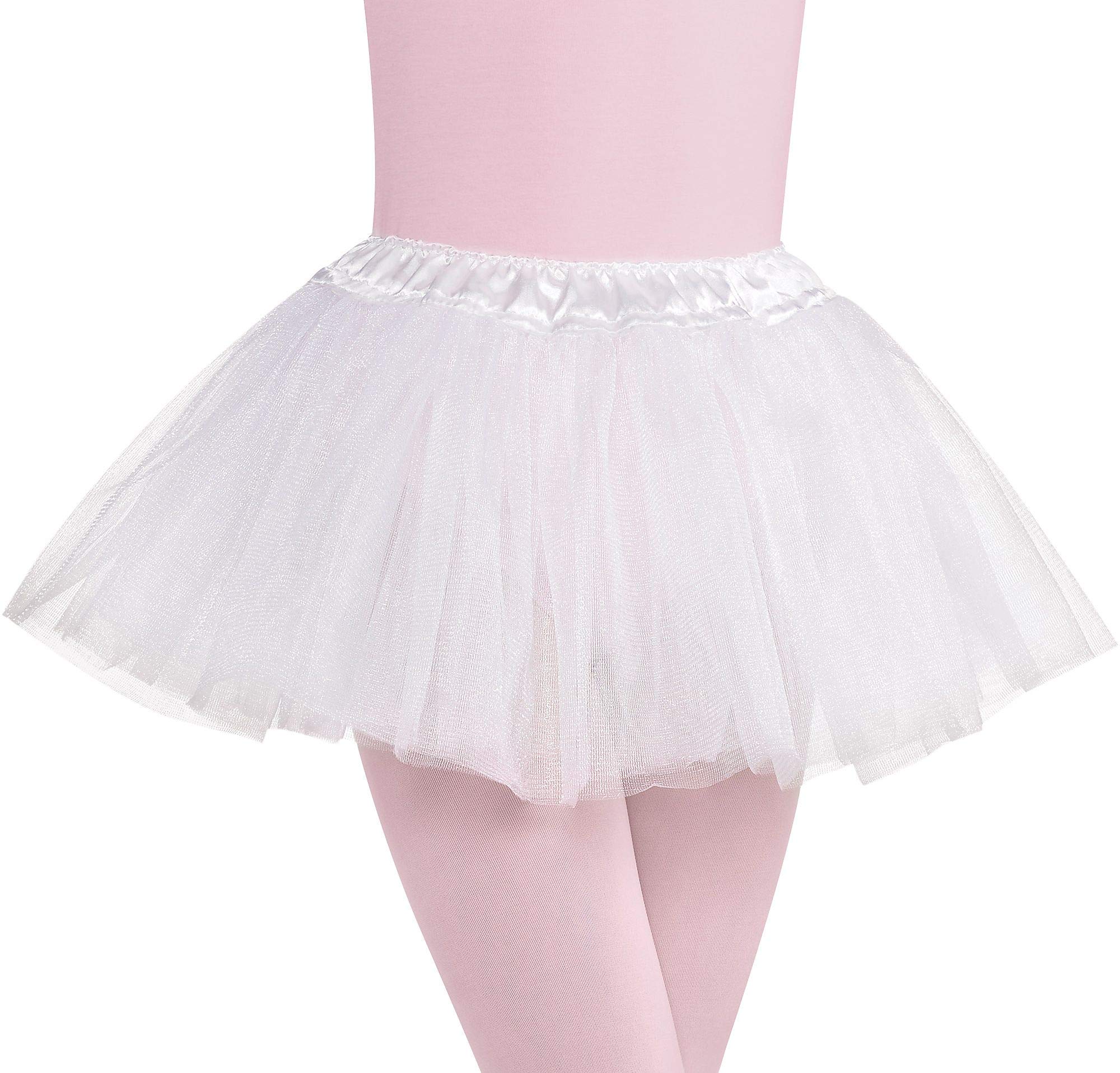 Amscan Child Tulle White, 1 Pc Tutu Skirt, Children Size