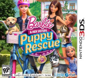 barbie and her sisters: puppy rescue 3ds - nintendo 3ds