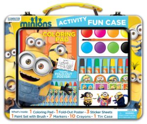 bendon minions art and activity tin