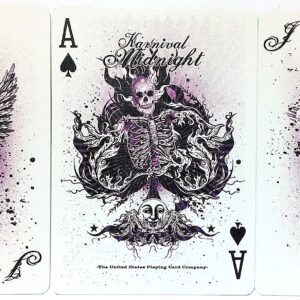 Limited Edition Karnival Midnight Purple Deck Playing Cards by Bicycle