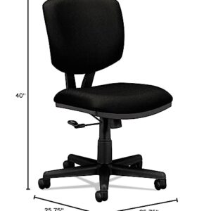 HON 5701GA10T Volt Series Task Chair, Black Fabric