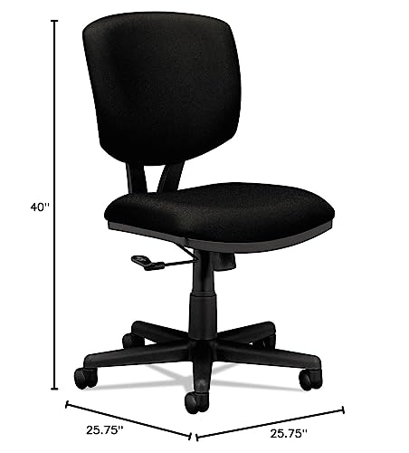 HON 5701GA10T Volt Series Task Chair, Black Fabric