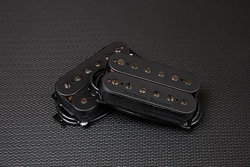 Seymour Duncan Nazgul and Sentient Set - High Output 6-String Neck and Bridge Electric Guitar Pickups for Hard Rock and Modern Metal