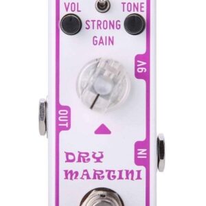 Tone City DRY Martini Overdrive Powerful Direct Response Player Favorite Your Tone City Connection!