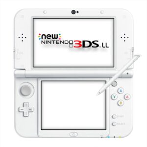 new nintendo 3ds ll pearl white (japanese imported version - only plays japanese version games)