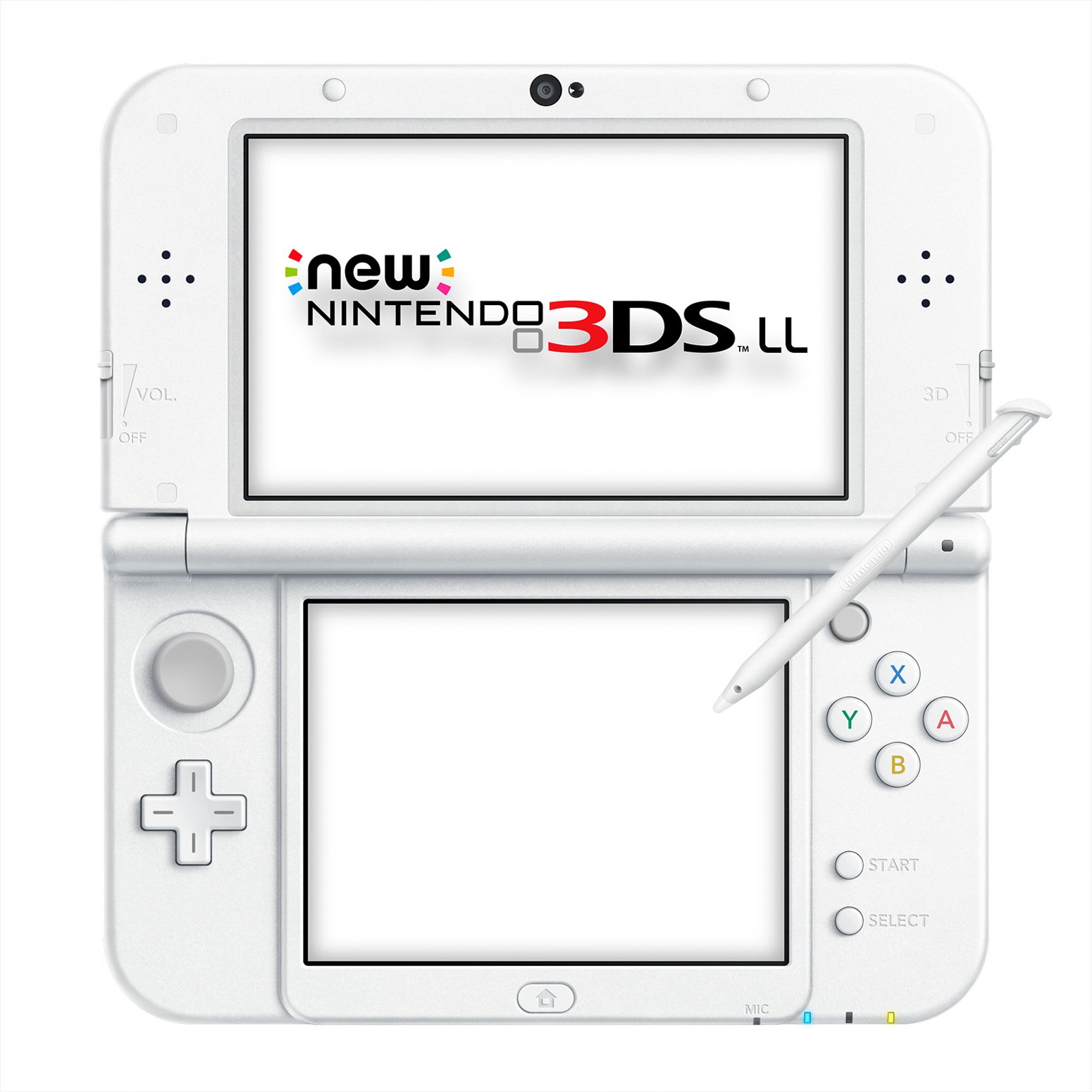 New Nintendo 3DS LL Pearl White (Japanese Imported Version - only plays Japanese version games)