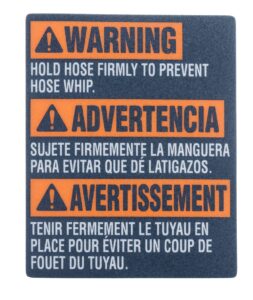 bosch parts 1619p05943 warning label/warning-hose_whip