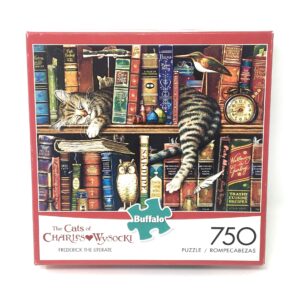 Buffalo Games - Charles Wysocki - Frederick the Literate - 750 Piece Jigsaw Puzzle Multicolor, 24"L X 18"W