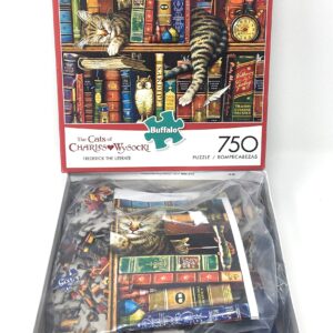 Buffalo Games - Charles Wysocki - Frederick the Literate - 750 Piece Jigsaw Puzzle Multicolor, 24"L X 18"W