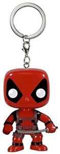 funko pop keychain: marvel - deadpool action figure