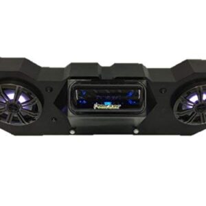 SD 4BBT2RGB -Polaris RZR Stereo System BT UTV Side by Side (2-6.5" Marine Speakers)