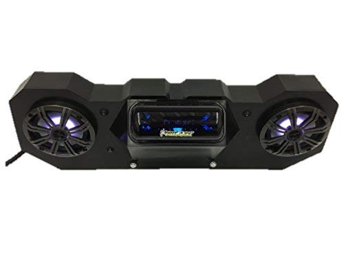 SD 4BBT2RGB -Polaris RZR Stereo System BT UTV Side by Side (2-6.5" Marine Speakers)