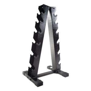 CAP Barbell A-Frame Dumbbell Rack, 23.25 x 18.25 x 41.5 inches, Alloy Steel