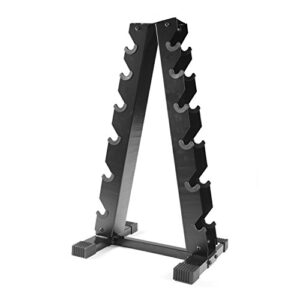 cap barbell a-frame dumbbell rack, 23.25 x 18.25 x 41.5 inches, alloy steel