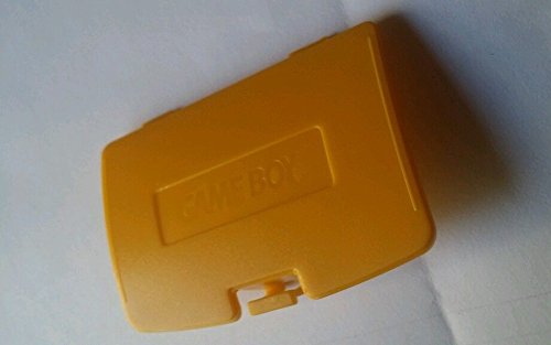 Gametown Battery Door Cover Repair Replacement for Nintendo Gameboy Color GBC Console Color Yellow