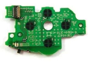 new circuit board abxy button board &on off power switch board replacement for psp 1000 1001 part.