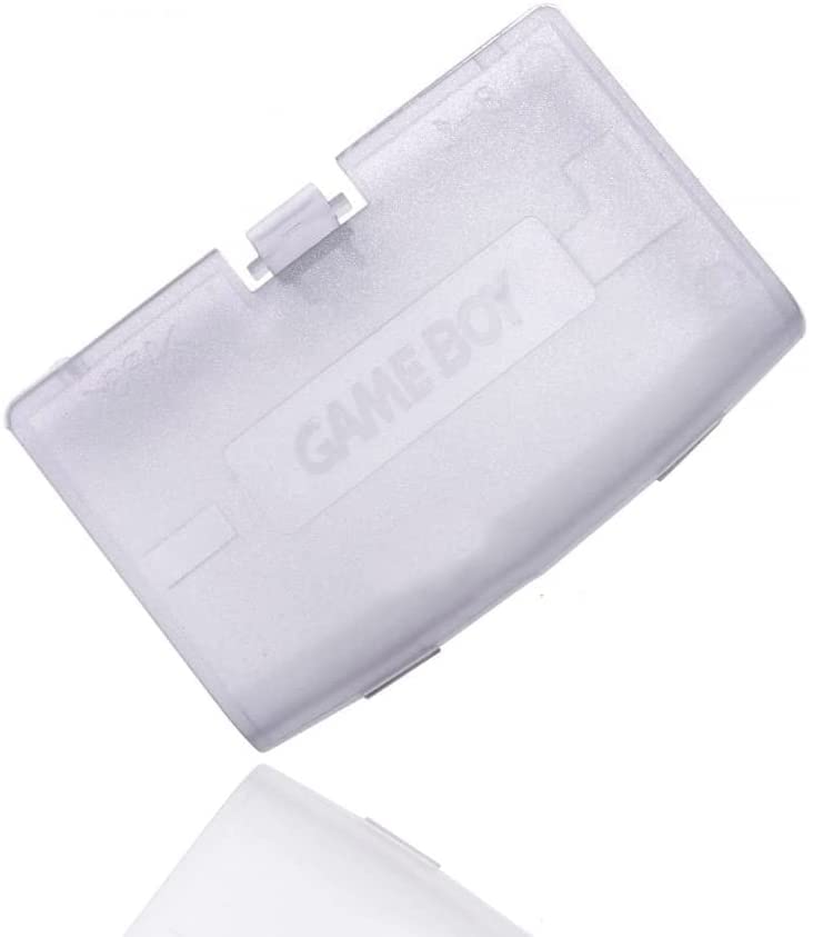 Gametown Battery Door Cover Repair Replacement for Game Boy Advance Color GBA Console Color Clear