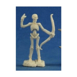 reaper bones skeleton warrior archer (3) miniature