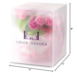 Louis Garden Nostalgic Bicycle Artificial Flower Decor Plant Stand (Pink)