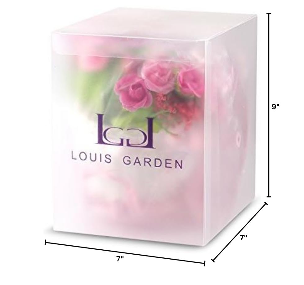 Louis Garden Nostalgic Bicycle Artificial Flower Decor Plant Stand (Pink)