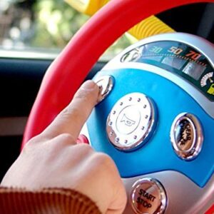 PowerTRC Electronic Backseat Driver Toy | Kids Driving Wheel | Car Toys | Pretend Driving Kids Toy