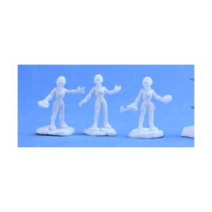 reaper bones gray alien warriors miniature