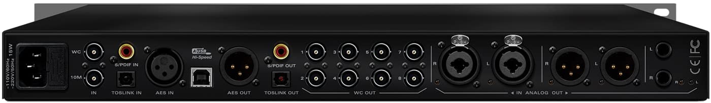 Antelope Audio Pure2 High-End Mastering AD/DA Converter with Acoustically Focused Clocking (AFC) Technology