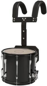 sound percussion labs marching snare drum with carrier 13 x 11 in. black