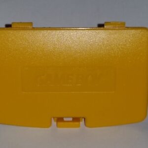 Gametown Battery Door Cover Repair Replacement for Nintendo Gameboy Color GBC Console Color Yellow