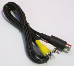 rca av cable for sega genesis by mars devices