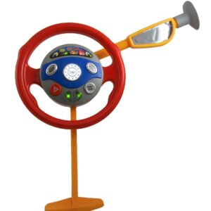 PowerTRC Electronic Backseat Driver Toy | Kids Driving Wheel | Car Toys | Pretend Driving Kids Toy