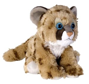 wild republic cougar cub plush, stuffed animal, plush toy, gifts for kids, cuddlekins 8 inches