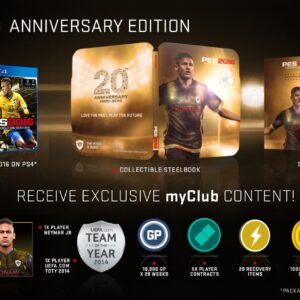 Pro Evolution Soccer 2016 20th Anniversary Edition (PS4)