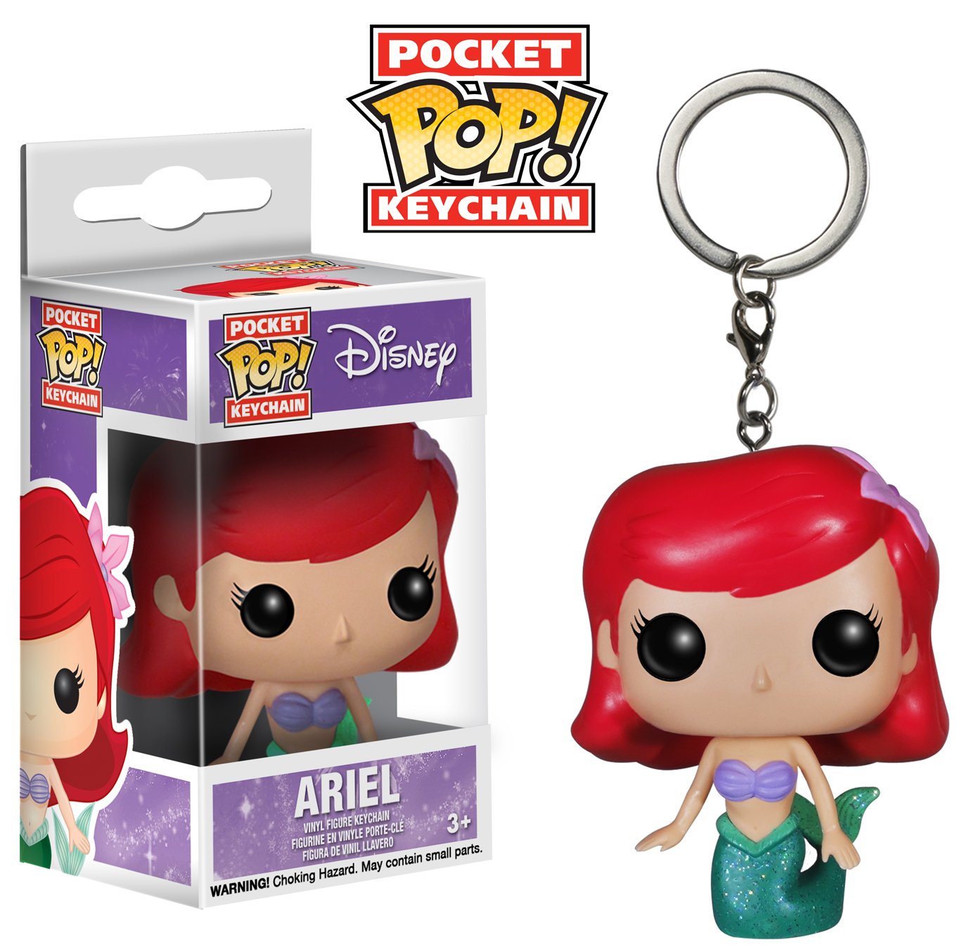 Funko POP Keychain: Disney - Ariel Action Figure