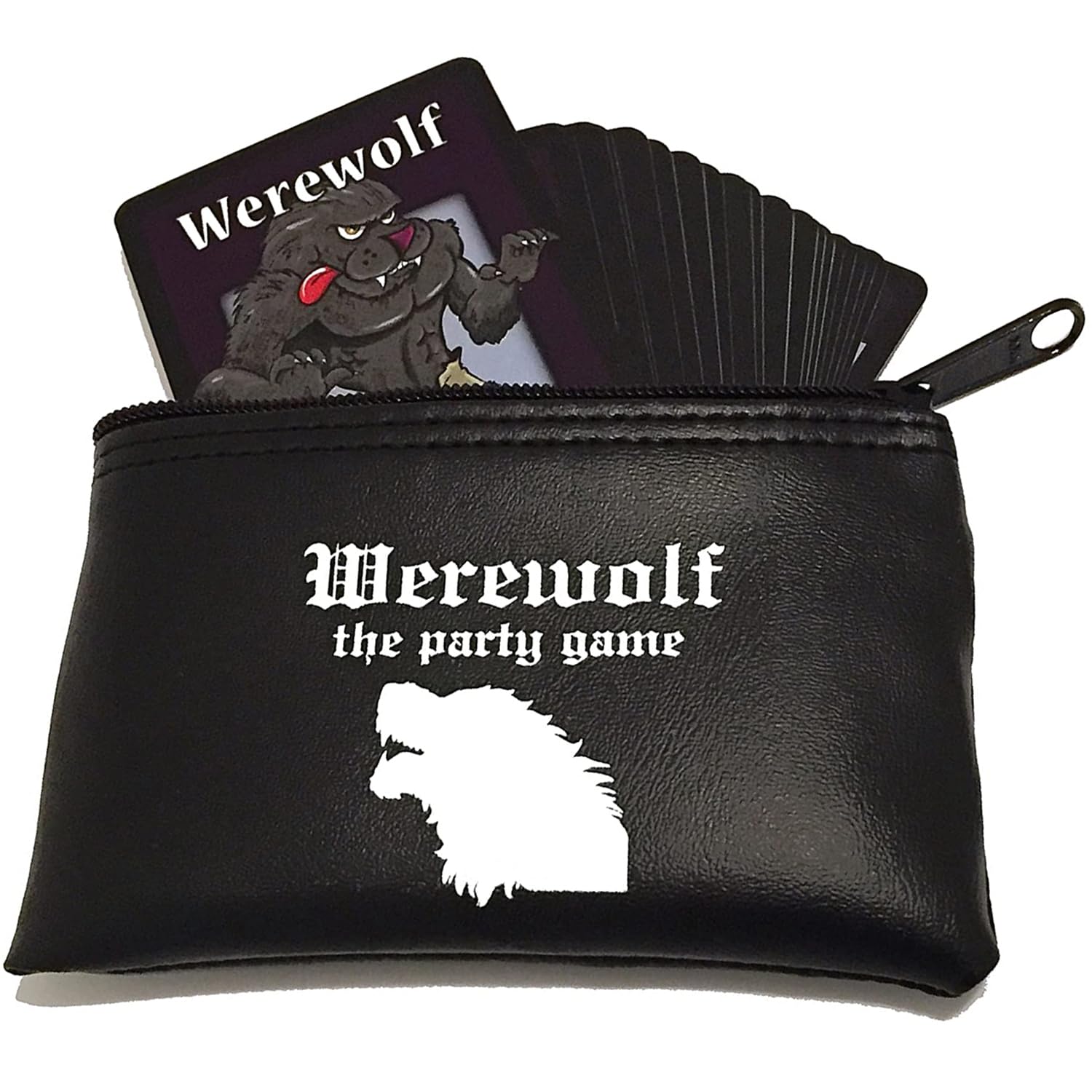 Apostrophe Games Werewolf The Party Game – 42 Role Cards, for 7 to 30 Players – Halloween Game Night, for Adults and Teens – Interactive Board Game, Stocking Stuffer