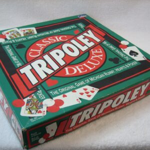 Cadaco Classic Tripoley Deluxe No. 301 1992 Edition with Plastic Tray