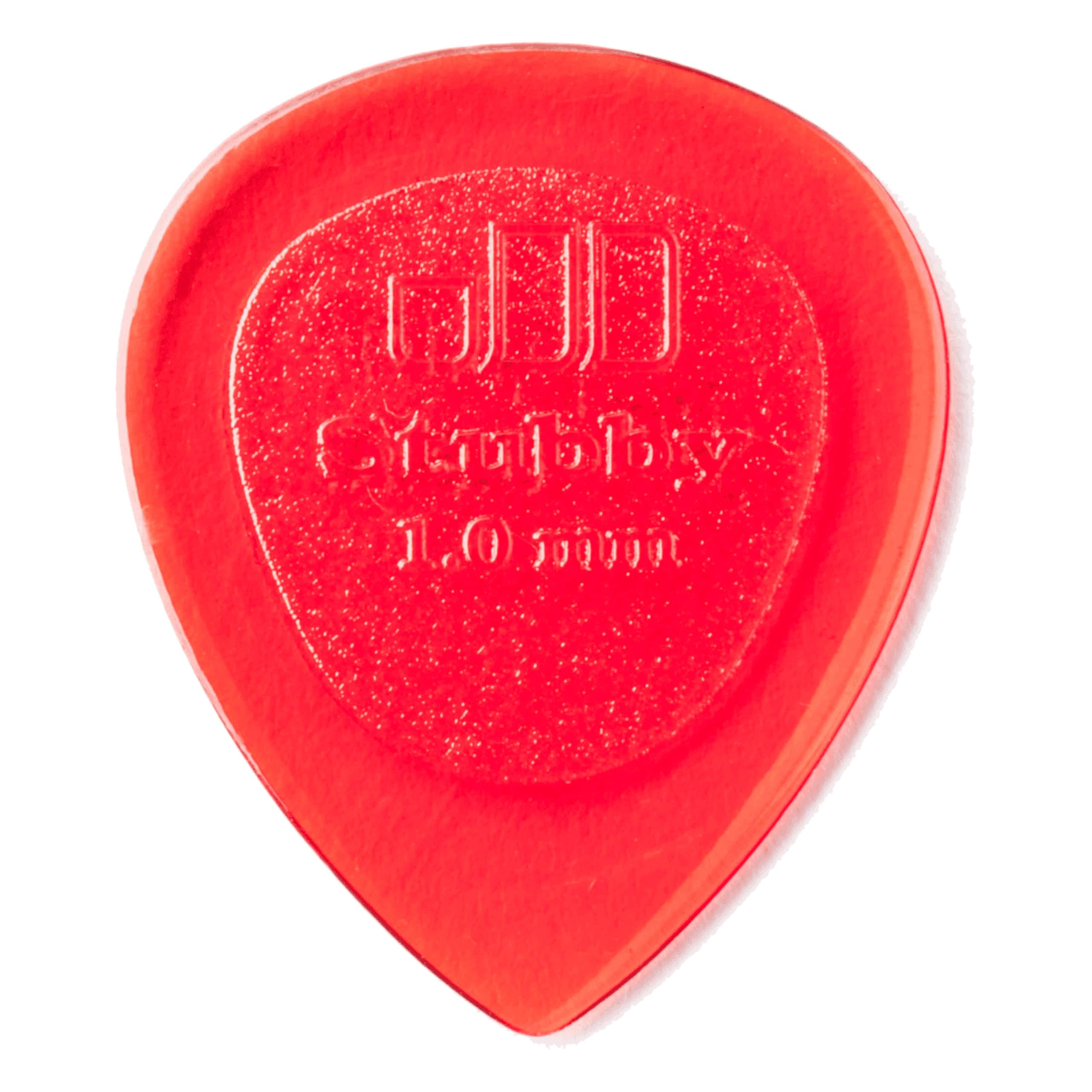 Dunlop Stubby 1 Plectrums (Pack of 6)