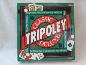 cadaco classic tripoley deluxe no. 301 1992 edition with plastic tray