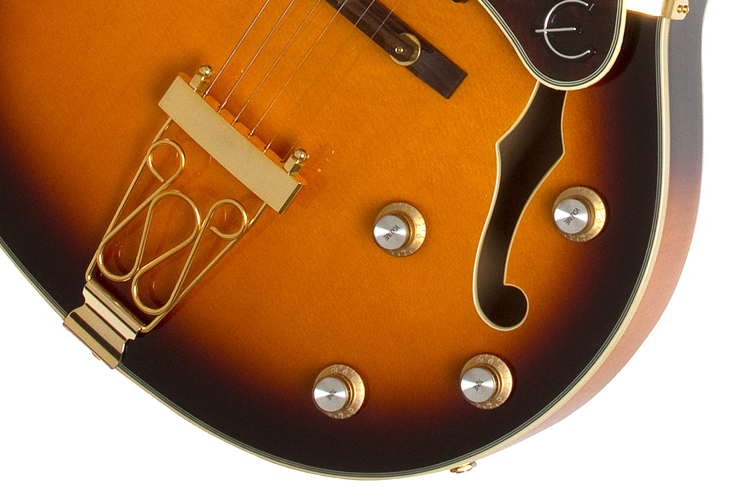 Epiphone Joe Pass Emperor II Pro Electric Guitar Vintage Sunburst