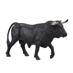 mojo - realistic farm animal figurine, spanish bull