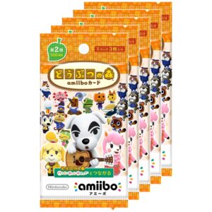 animal crossing amiibo card 2nd (5 packs)